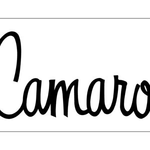 Camaro Garage Banner Man Cave Banner Z-28 Chevy Hot Rod Rat Rod NHRA - Etsy