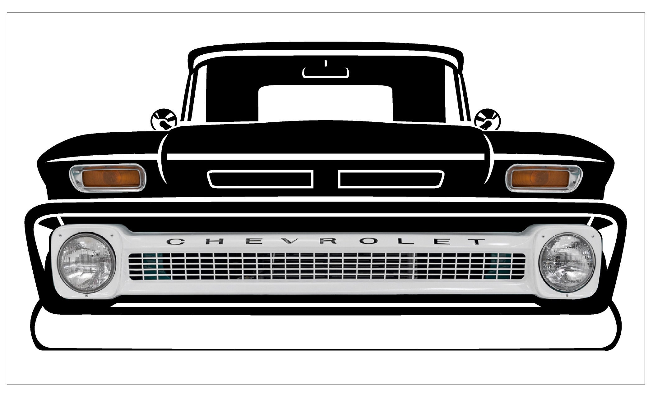 64-66 Chevy Truck Garage Man Cave Banner - Etsy