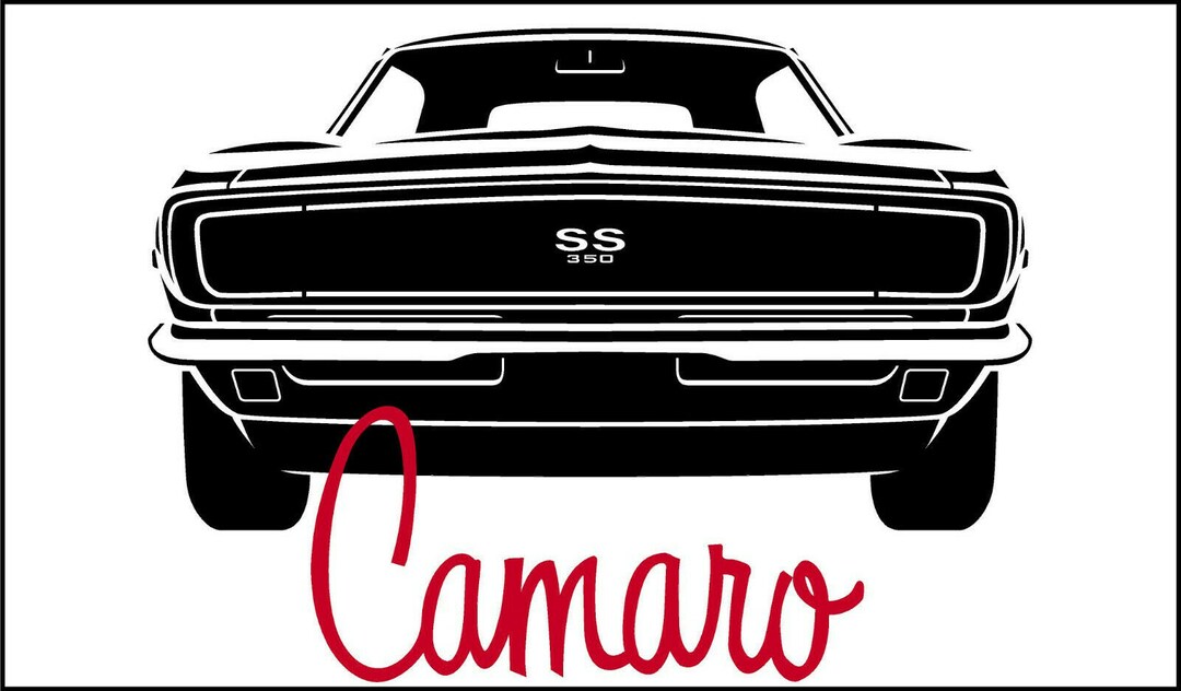 67-68 Camaro Garage Man Cave Banner - Etsy