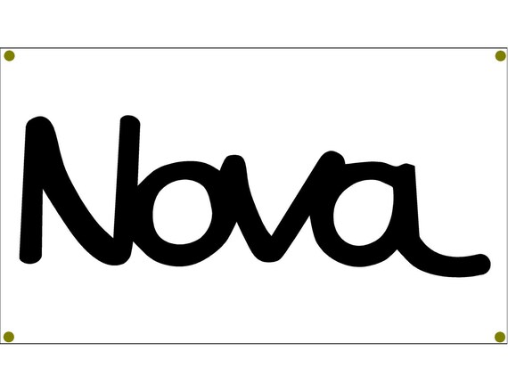 Nova Garage Banner Man Cave Banner Chevy Hot Rod Rat Rod NHRA | Etsy