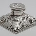 Antique Japanese Silver Mounted and Glass Inkwell Meiji Period 1910 - Etsy
