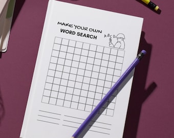 Create Your Own Word Search II - Etsy