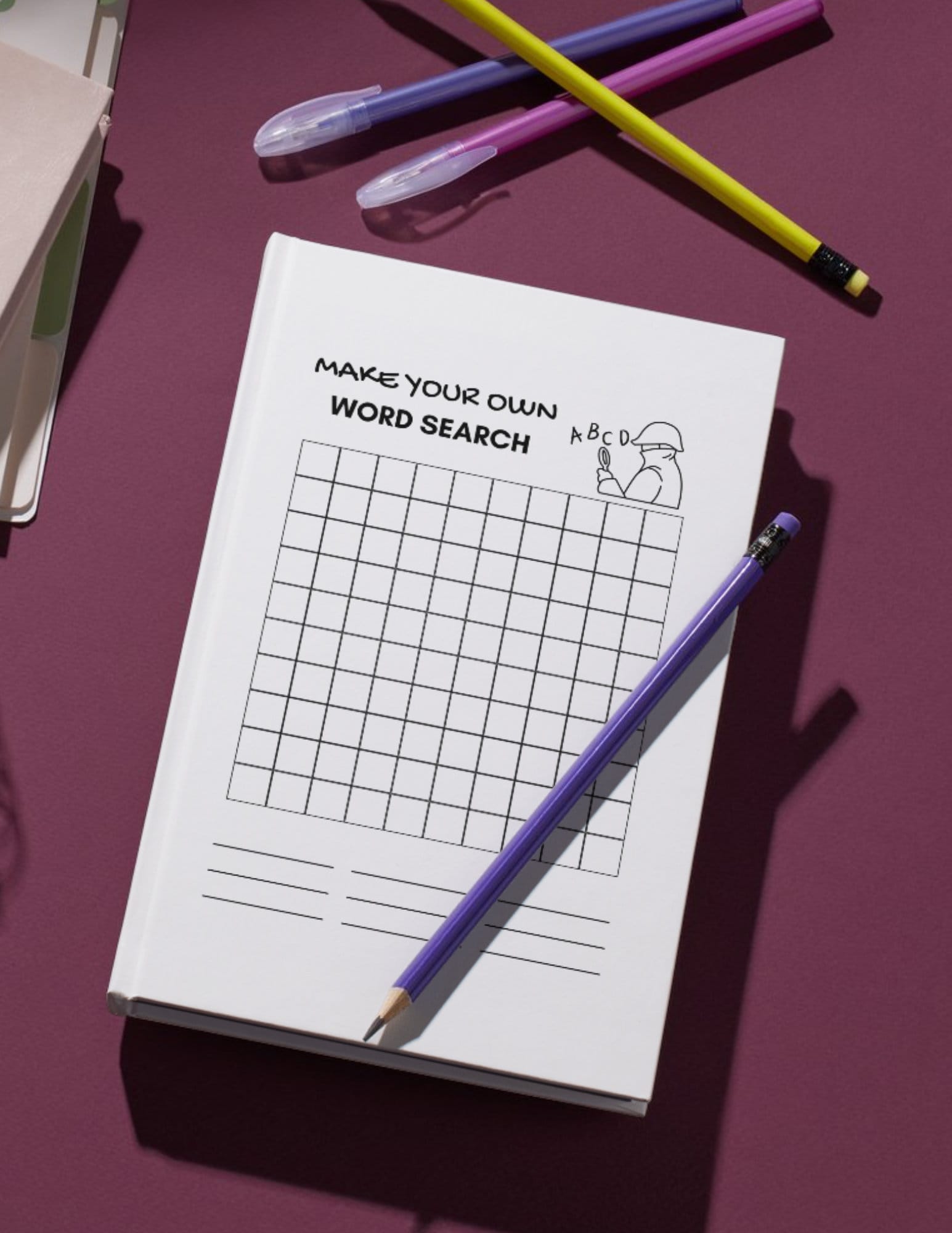 Create Your Own Word Search - Etsy