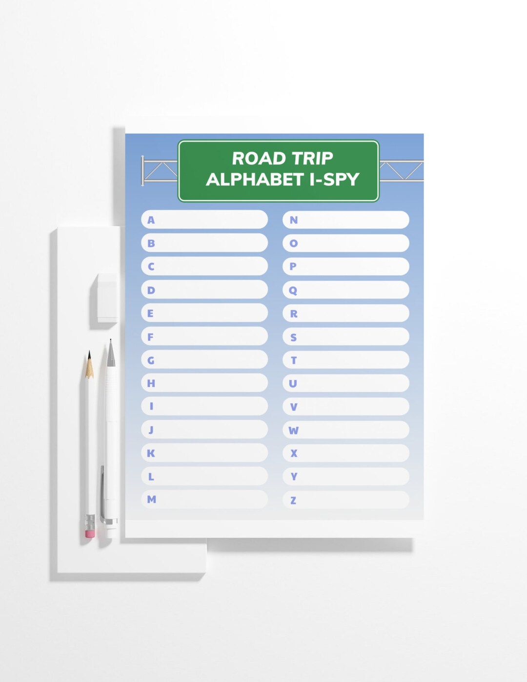 Road Trip I-spy - Etsy