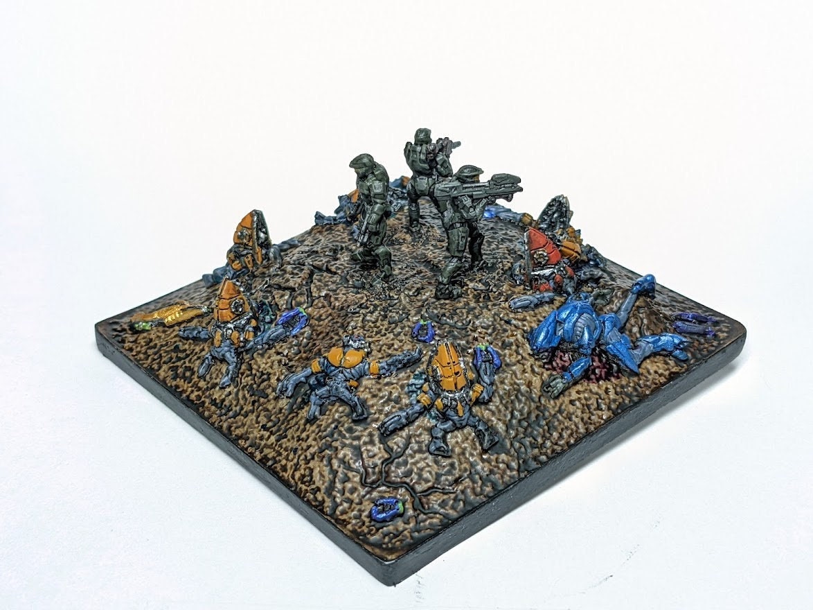 Halo: Ground Command Diorama Base Recast - Etsy Australia