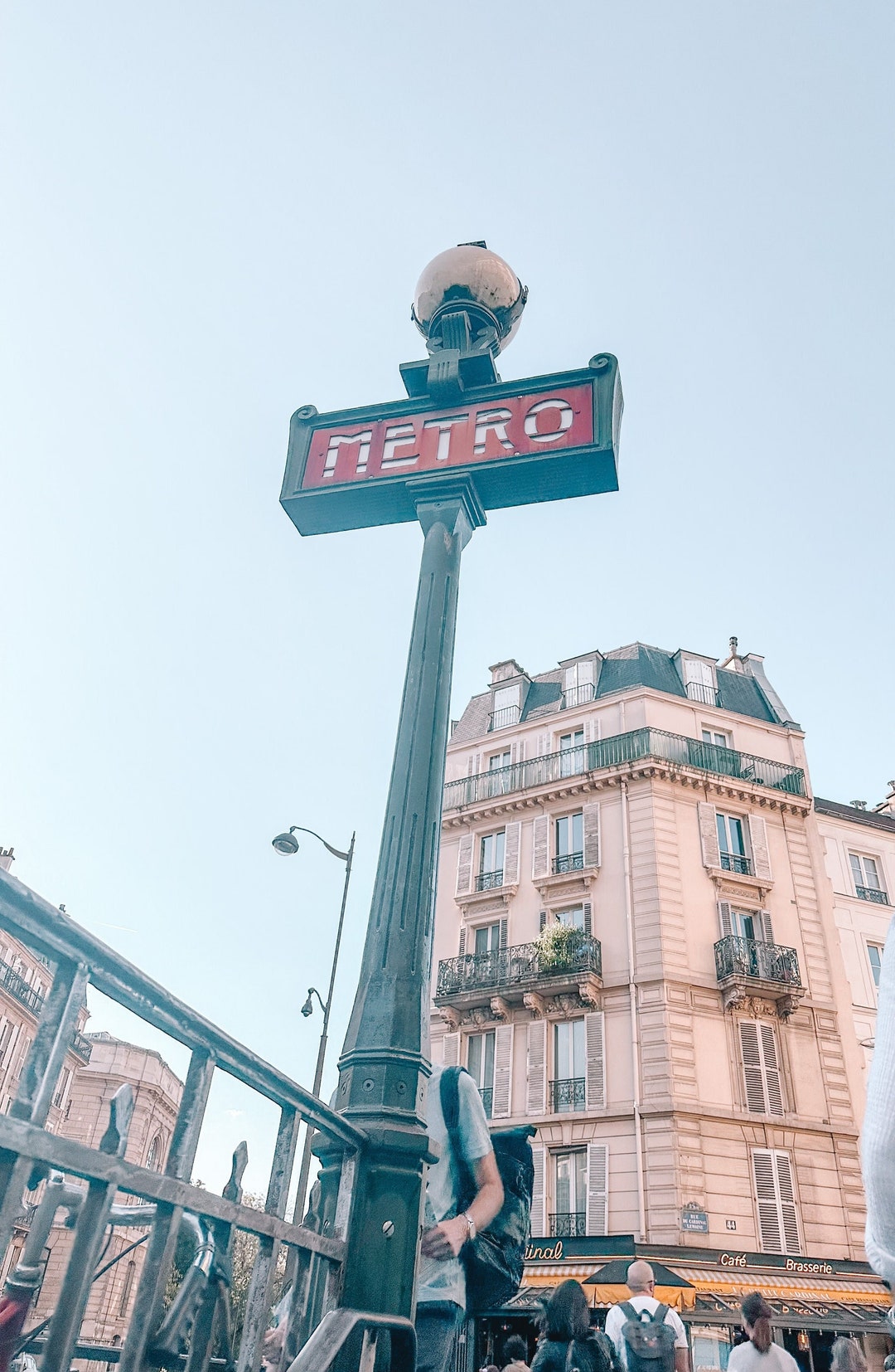 Metro Sign Photography Print - Etsy