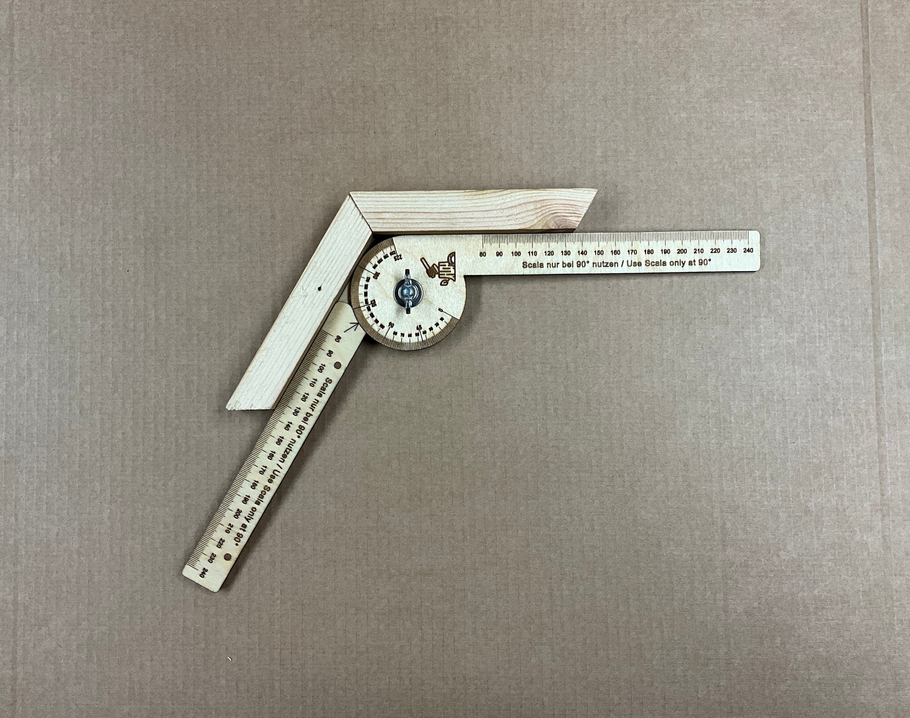 Laser Cutting Lightburn Plan Drawing Protractor Degree Gauge Angle ...