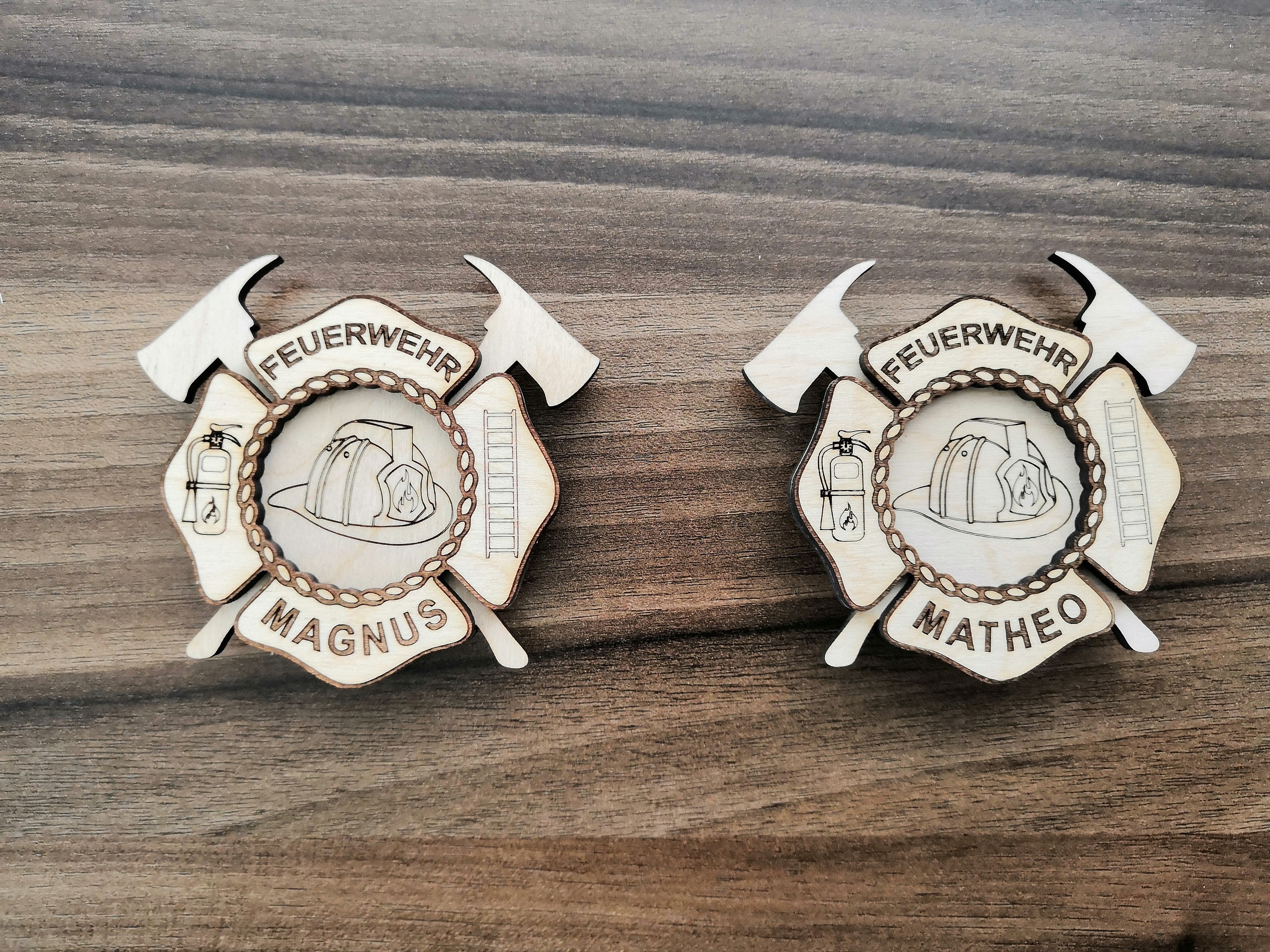 Laser Cutting Lightburn Plan Drawing Badges for Kids Police and ...