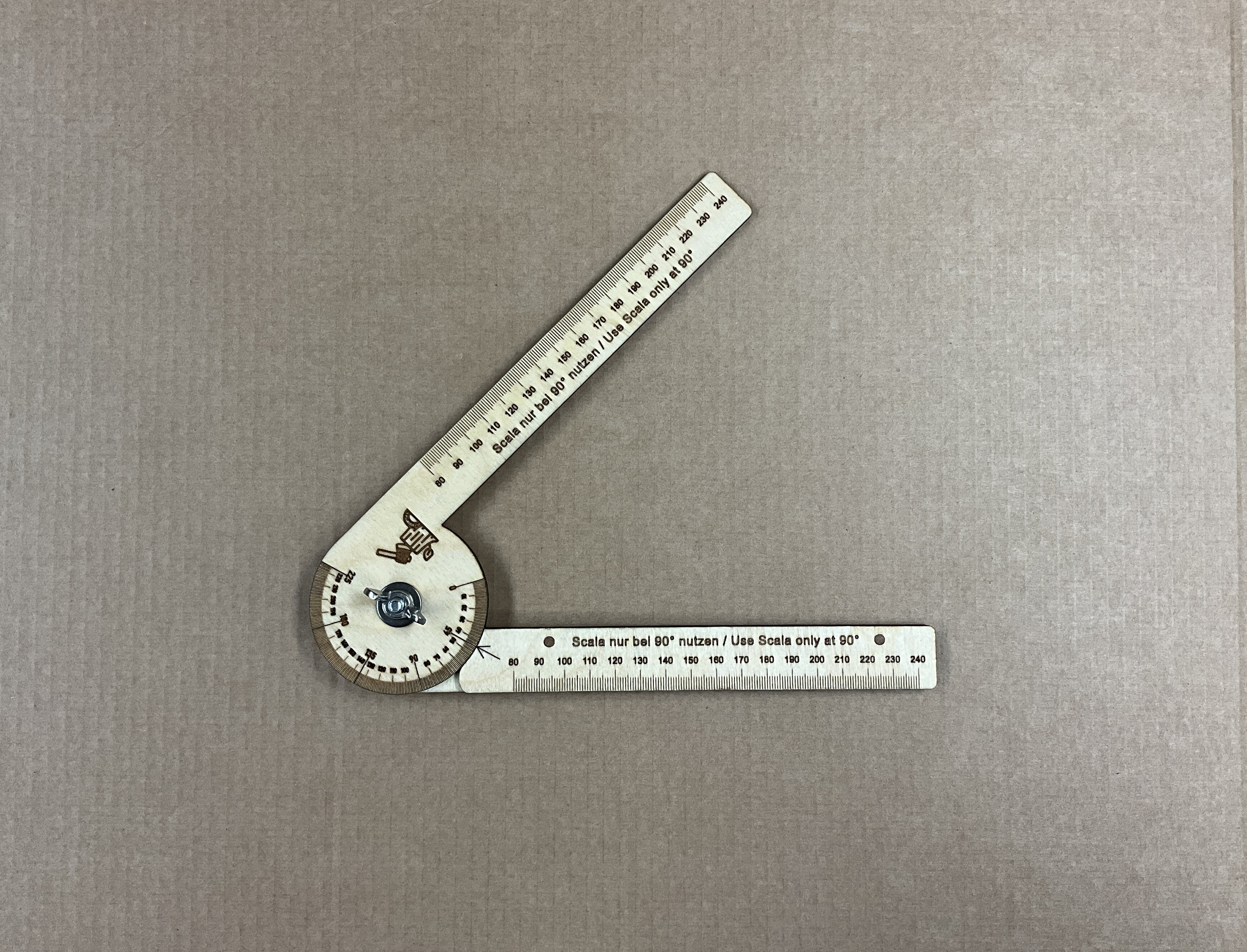 Laser Cutting Lightburn Plan Drawing Protractor Degree Gauge Angle ...