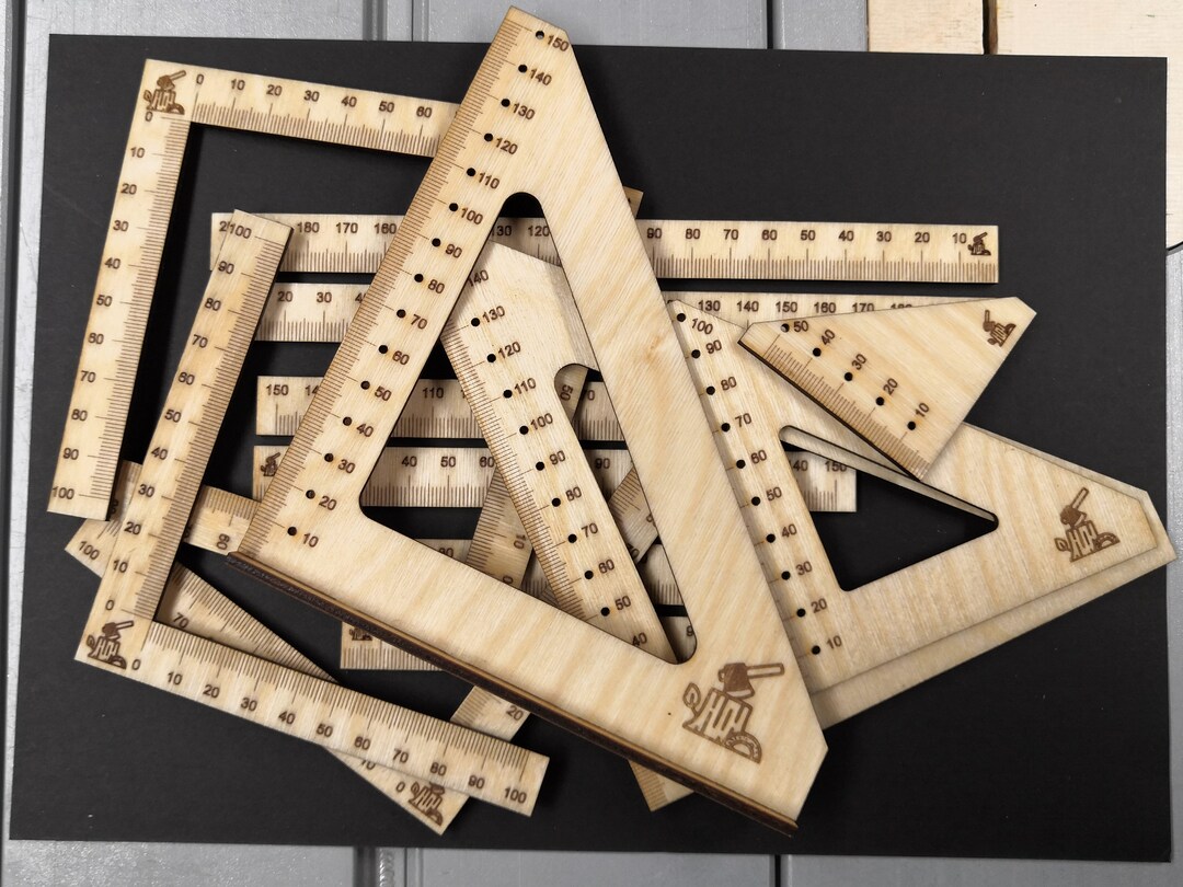 Laser Cutting Lightburn Plan Drawing 14 Rulers in Cm Try - Etsy