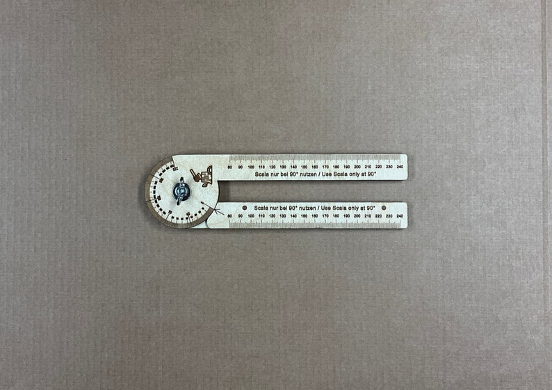 Laser Cutting Lightburn Plan Drawing Protractor Protractor Angle ...