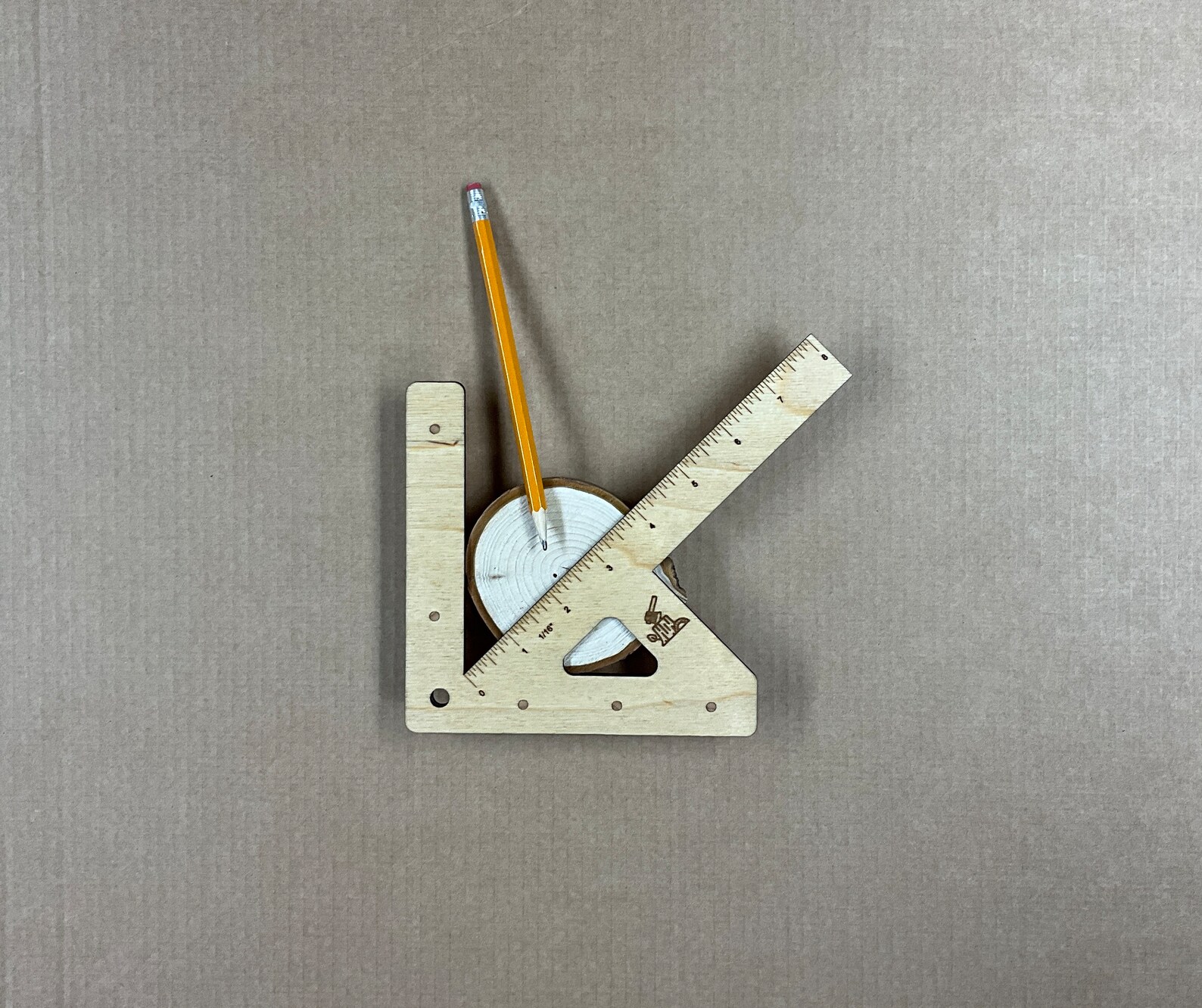 Laser Cutting Lightburn Plan Drawing - Inch Version - Centering Angle ...