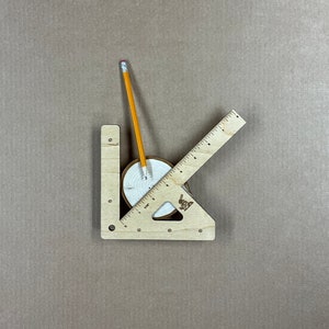 Laser Cutting Lightburn Plan Drawing - Inch Version - Centering Angle ...