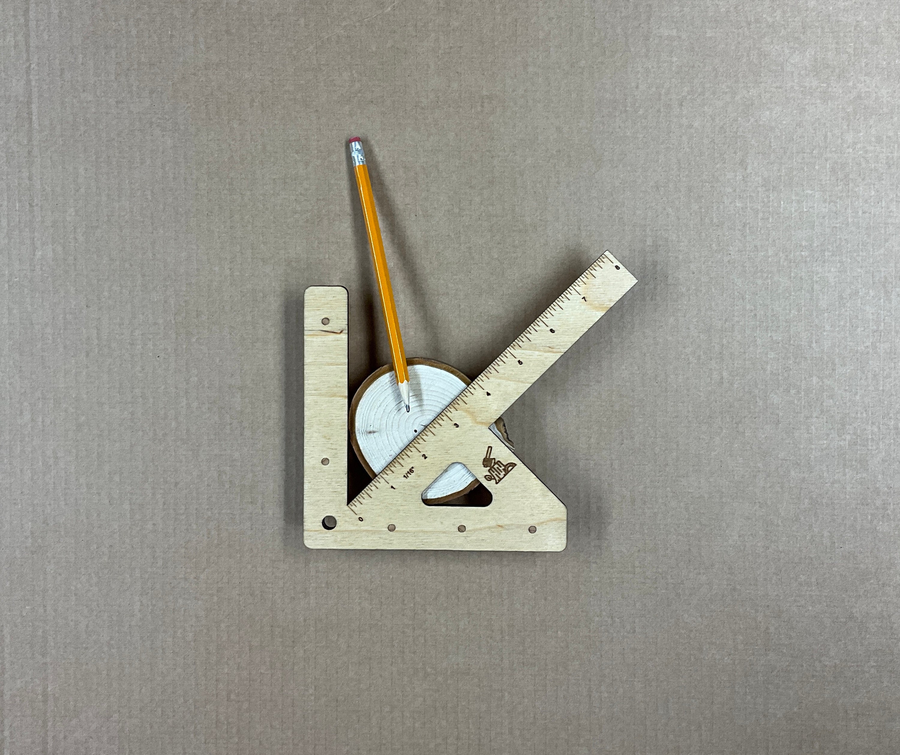 Laser Cutting Lightburn Plan Drawing - Inch Version - Centering Angle ...