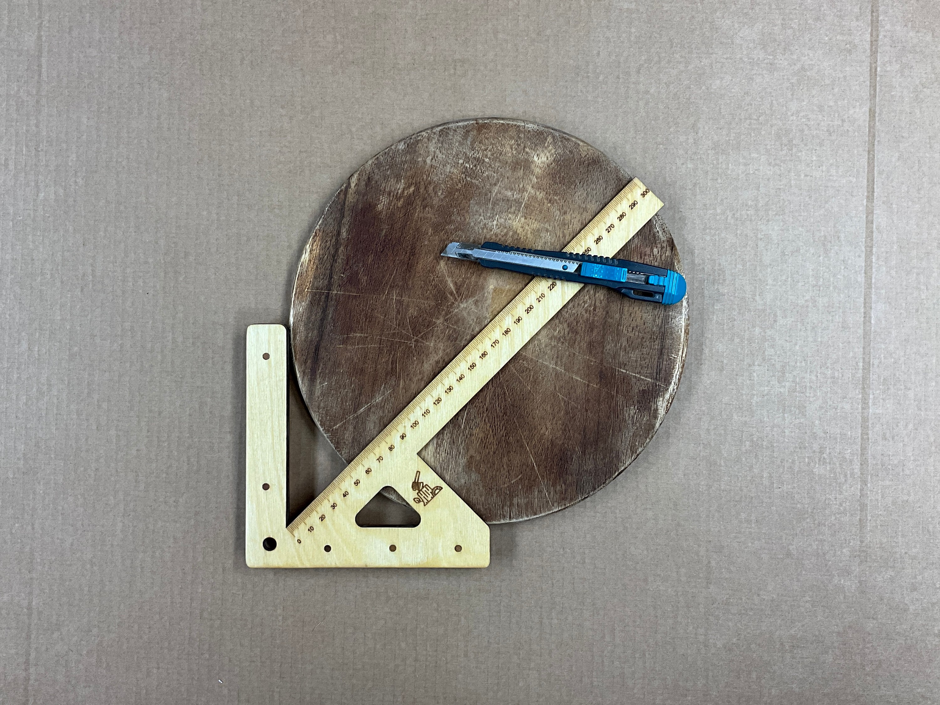 Laser Cutting Lightburn Plan Drawing Centering Angle Center Finder ...