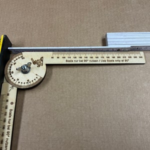 Laser Cutting Lightburn Plan Drawing Protractor Protractor Angle ...