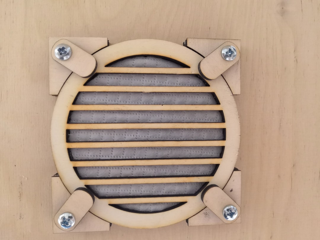 Laser Cutting Lightburn Plan Drawing Fan Grille Fan Bezel - Etsy