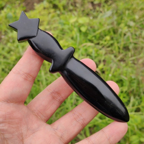 Obsidian Dagger - Etsy