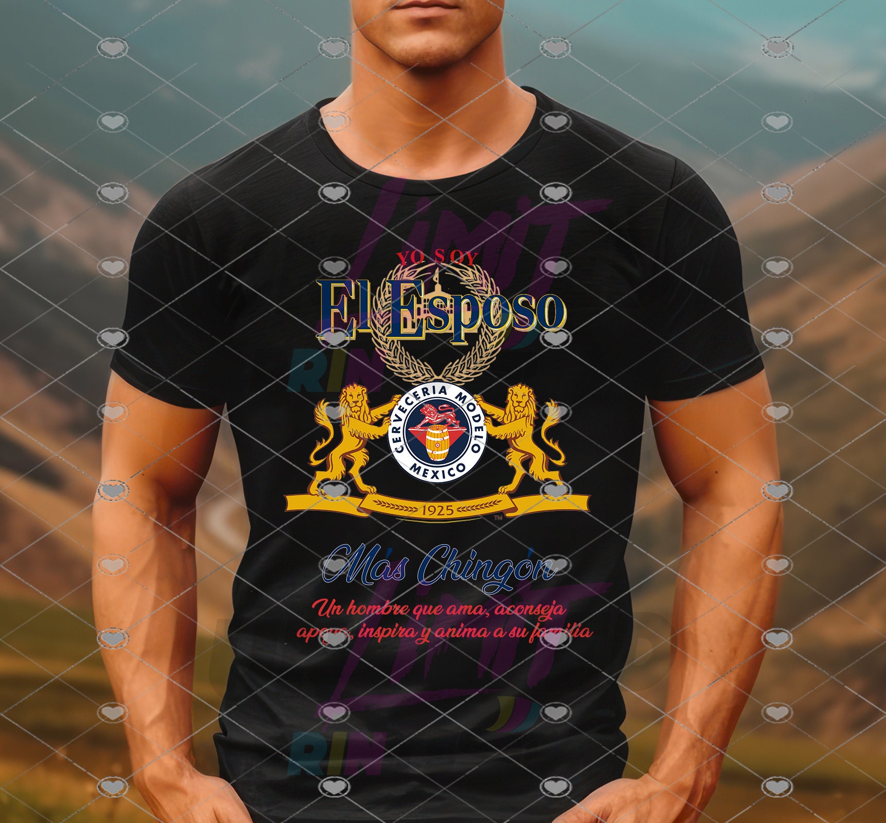 El Esposo Chingon Png Dtf, Sublimation, Modelo,sublimation Template ...