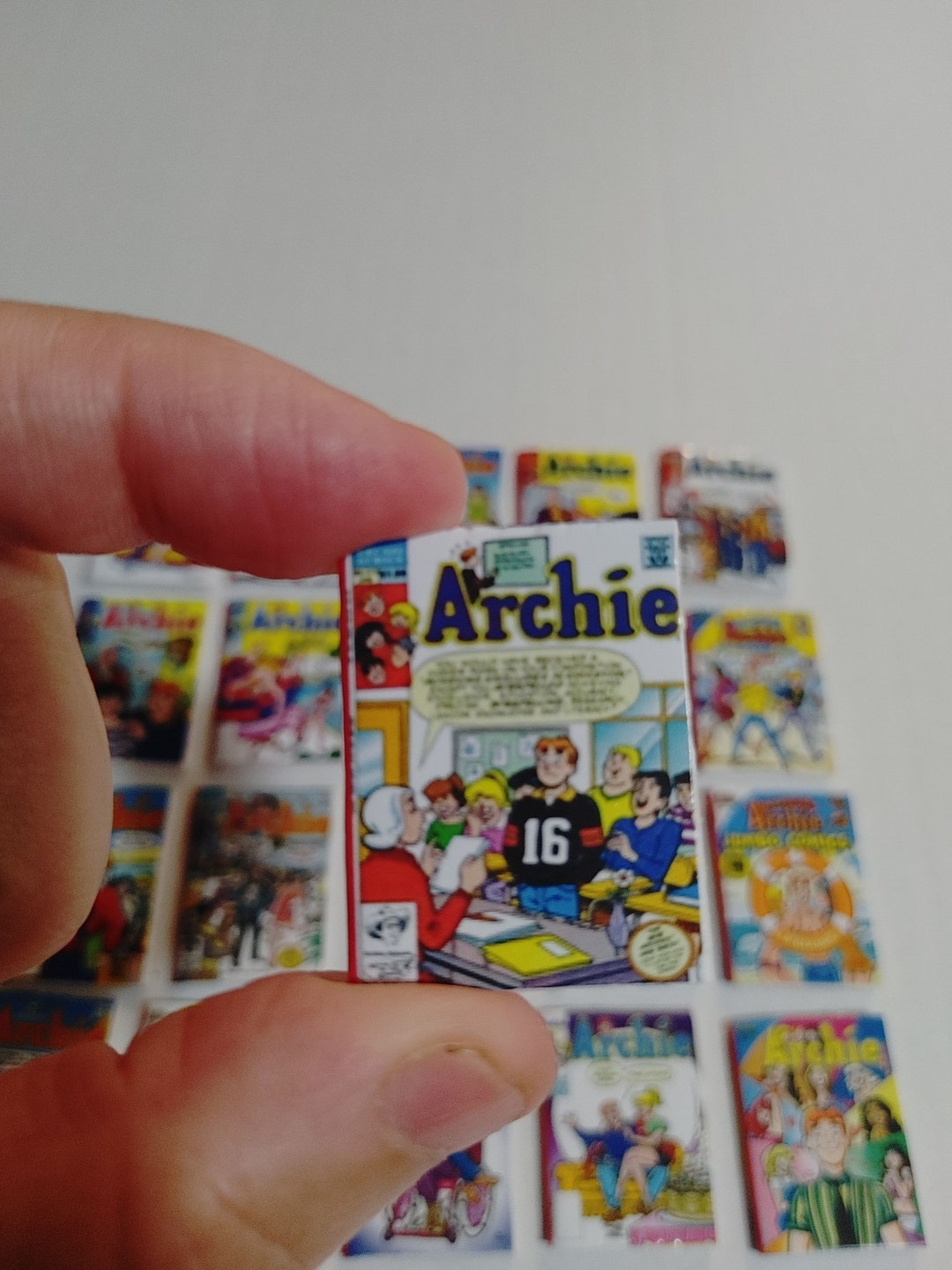 Archie Miniature 21 Comics Collection Set 2 Archie Comics Doll Comics ...