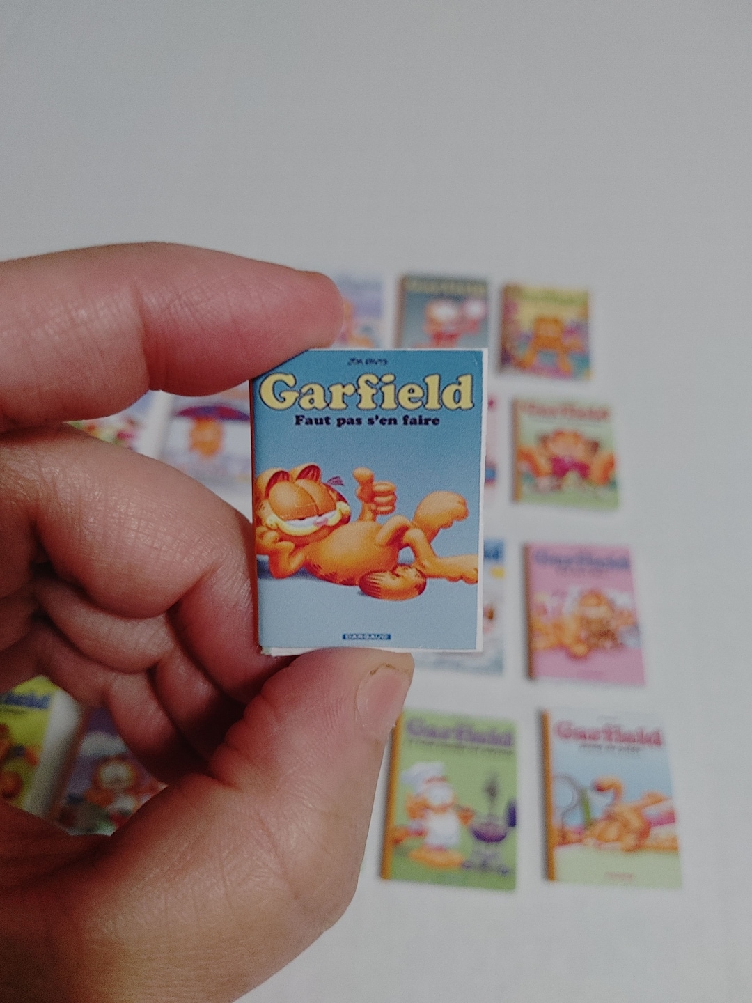 Garfield Collection De 21 BD Miniatures En Français Set 1 - Etsy