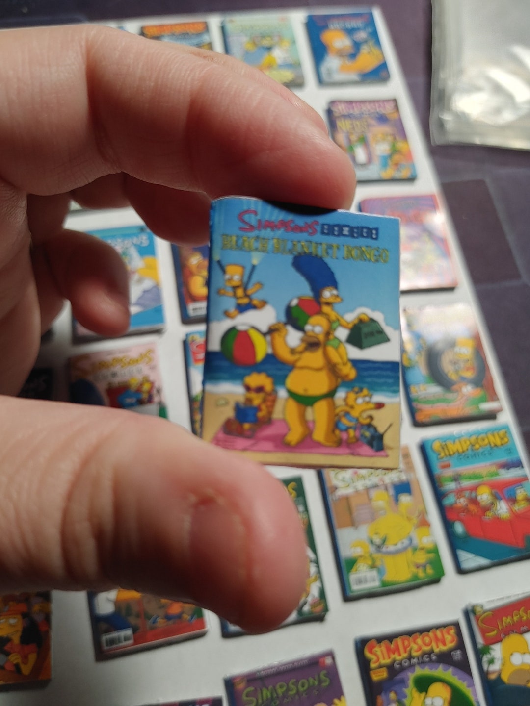 The Simpsons Miniature Comics Collection of 42 sets 4 and 5 the ...