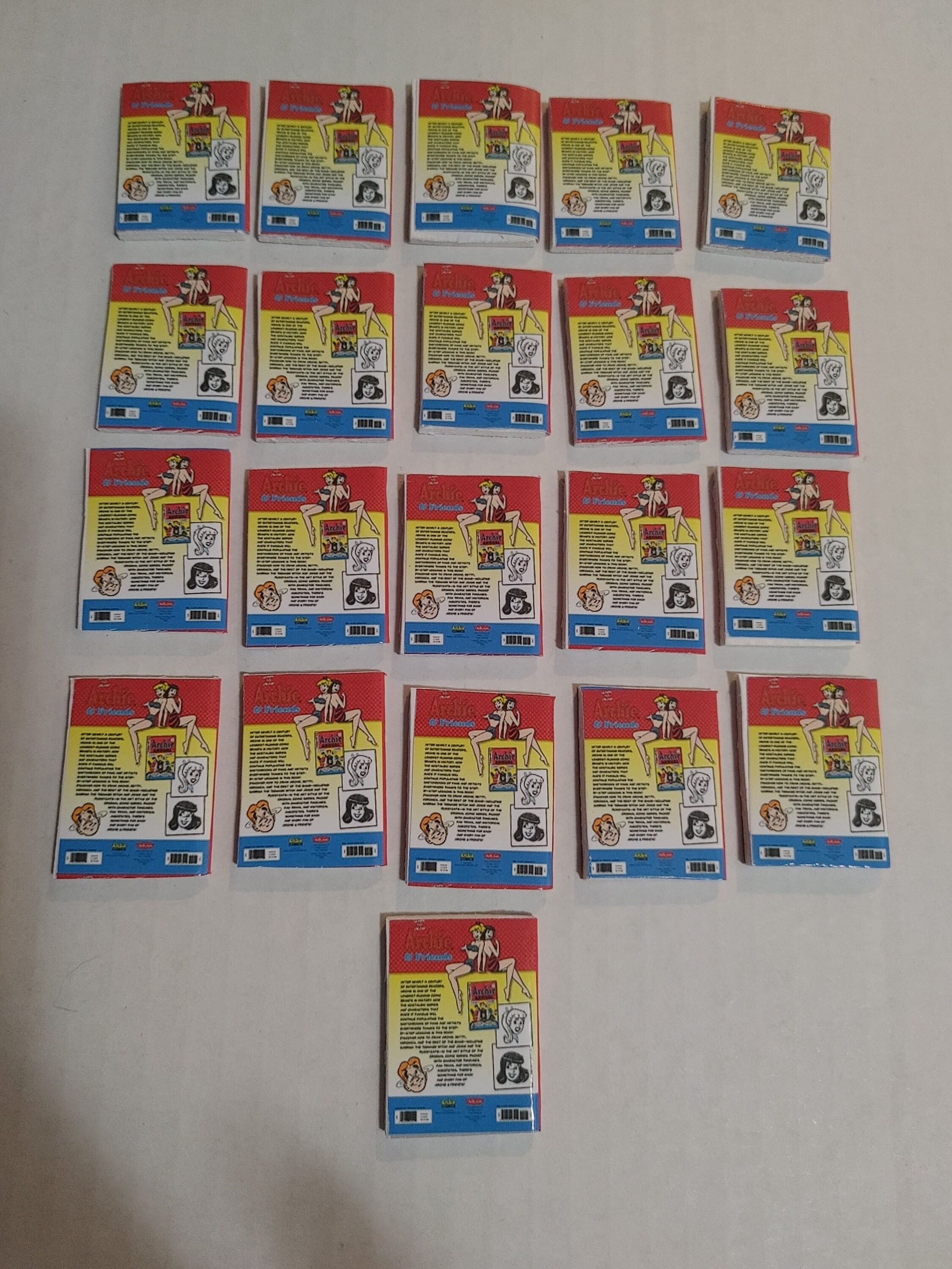 Archie Miniature 21 Comics Collection Set 5 Archie Comics Doll Comics ...
