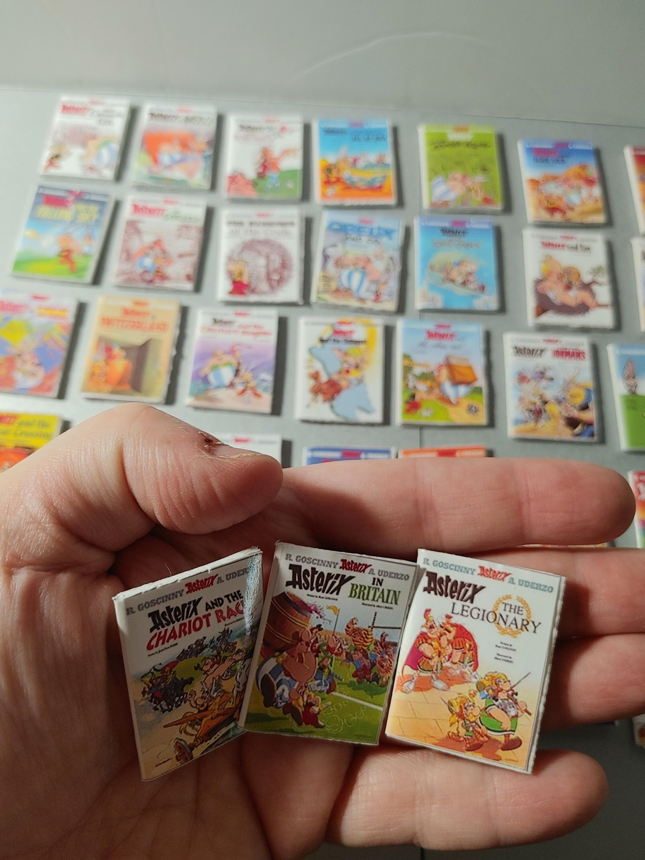 Asterix Complete Miniature Books Collection of 42 Asterix and Obelix ...