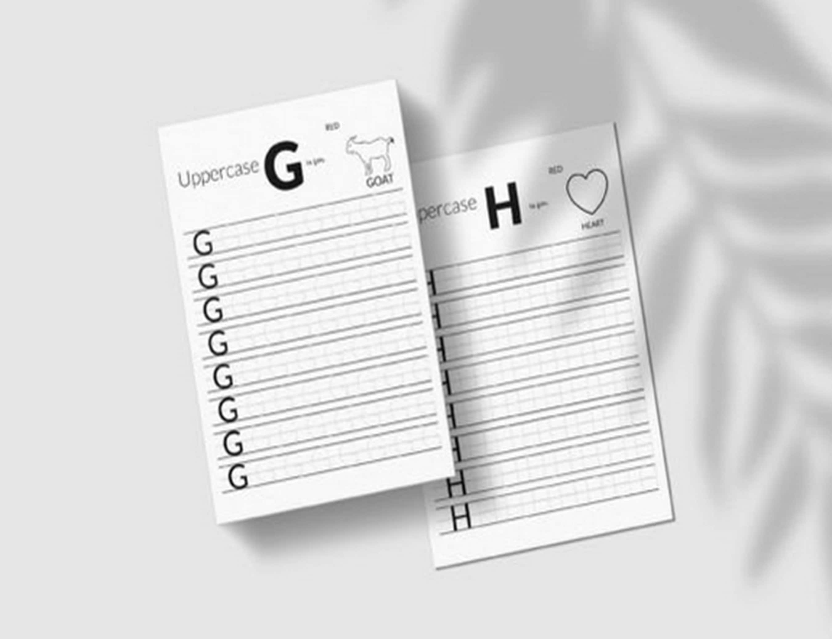 26 Page Alphabet Letter Tracing - Etsy