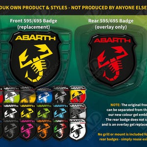 Fiat 500 rear badge store