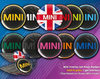 Hi up There Magnetic Grill Badge for MINI Cooper - Etsy