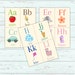 Printable ABC Flashcards Digital Download Instant Download Alphabet ...
