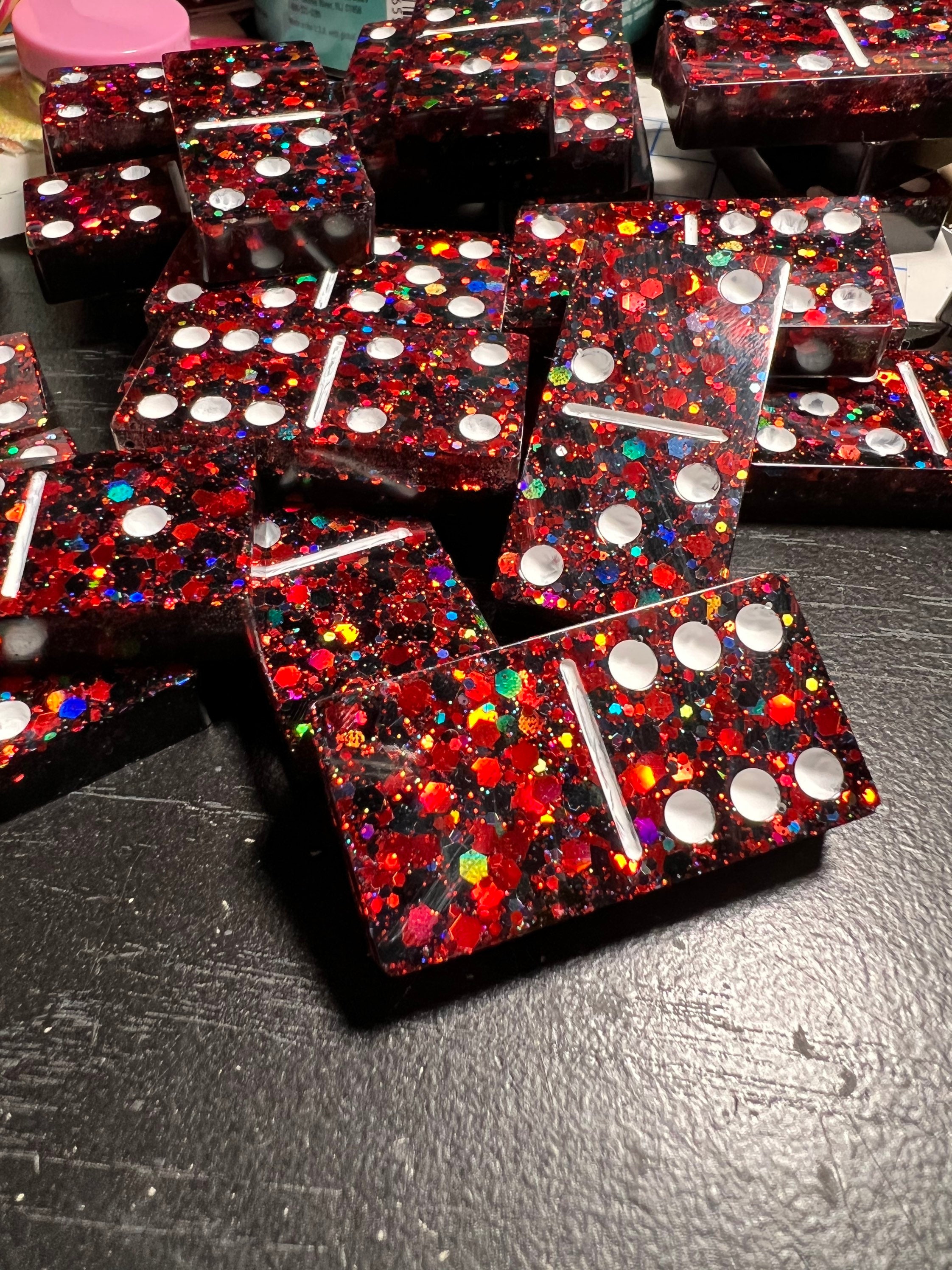 Custom Double 6 Domino Sets - Etsy