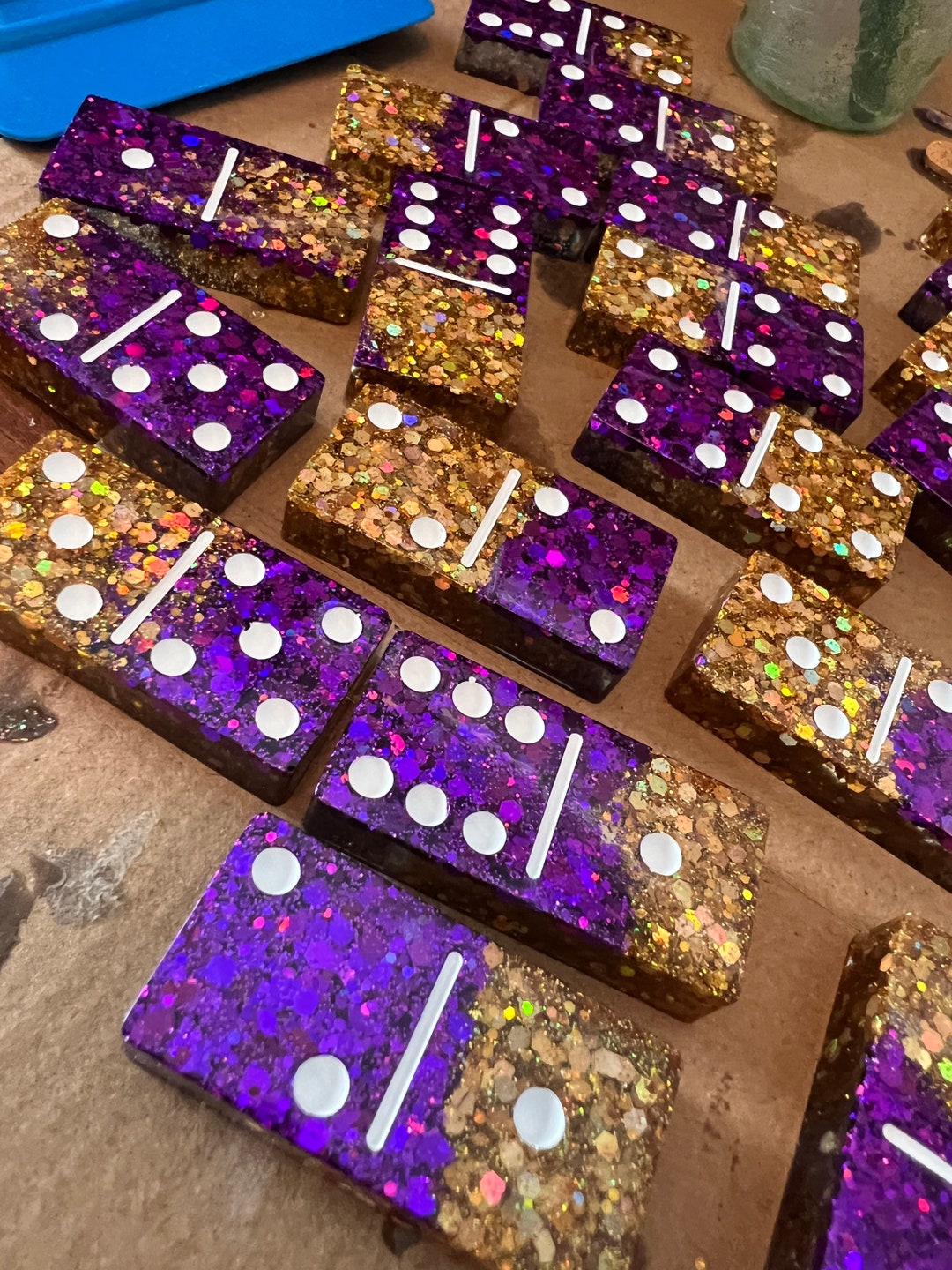 Custom Double 6 Domino Sets - Etsy