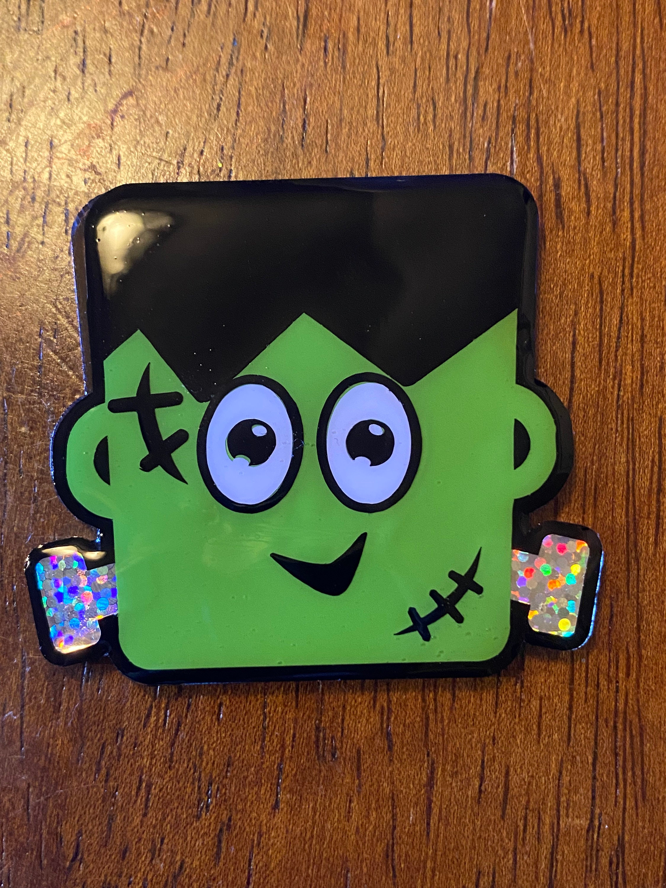 Frankenstein Badge Reel/pin - Etsy