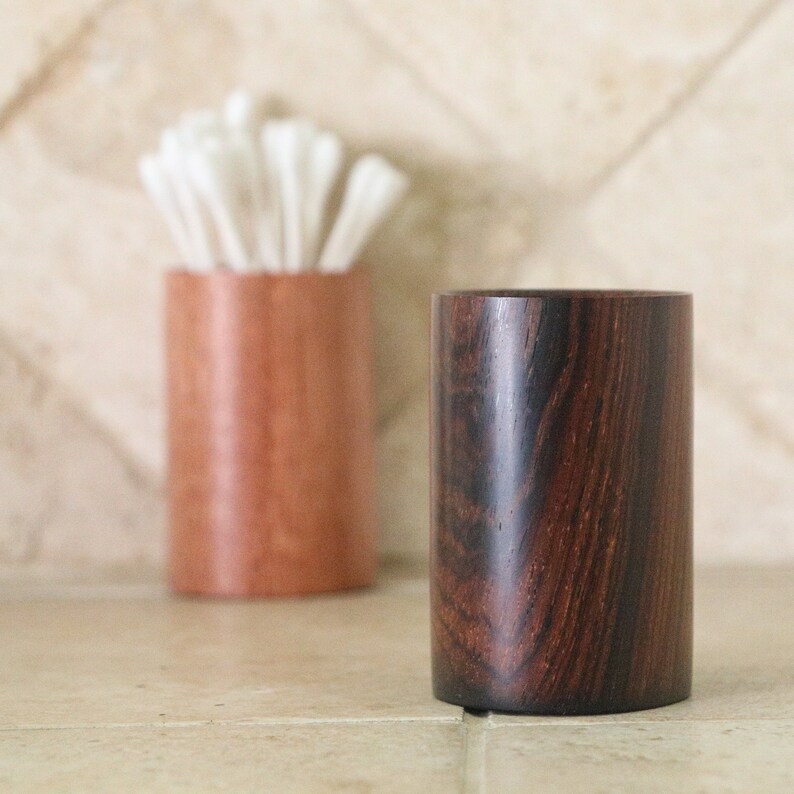 Handcrafted Wooden Q-tip/toothpick Holder Gift and Decoration - Etsy
