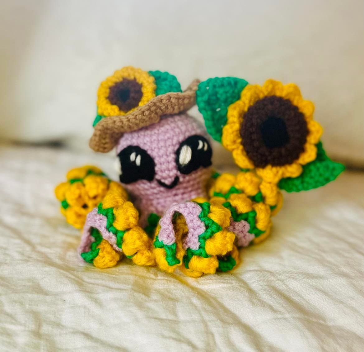 Spring Flower Octopi Pattern Bundle - Etsy