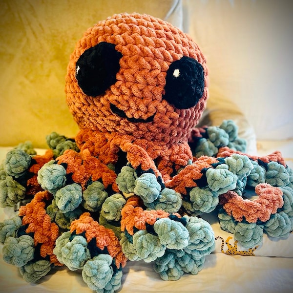 Mood Octopus Crochet Pattern - Etsy