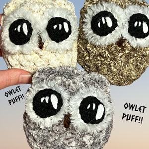Simple Owlet Puff Pattern!! - Etsy