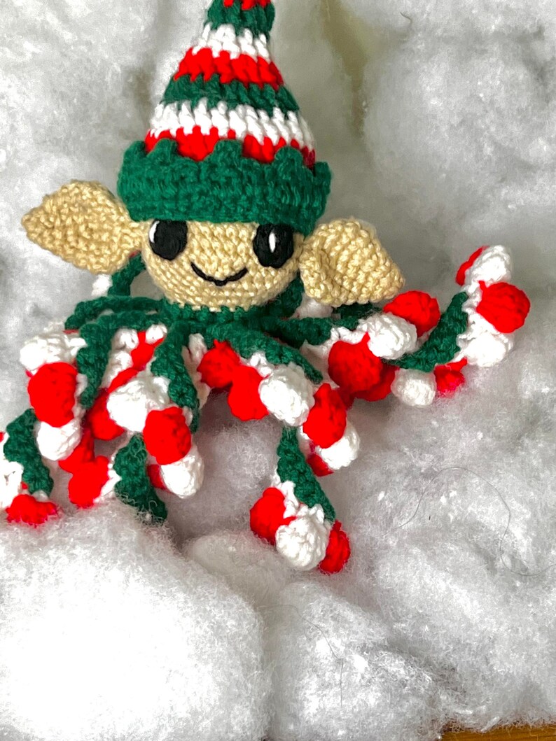 Santa's Elf Octopus *crochet Pattern* - Etsy
