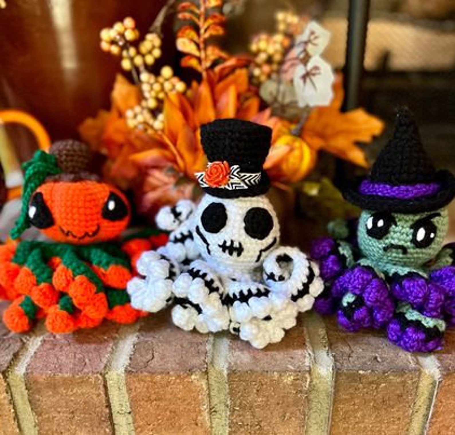 Halloween Octopus Pattern Bundle - Etsy
