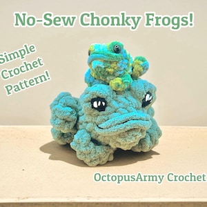 Chonky Frog Plushy Pattern!! - Etsy