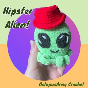 Baby Alien With Hat Pack! **crochet Pattern** - Etsy