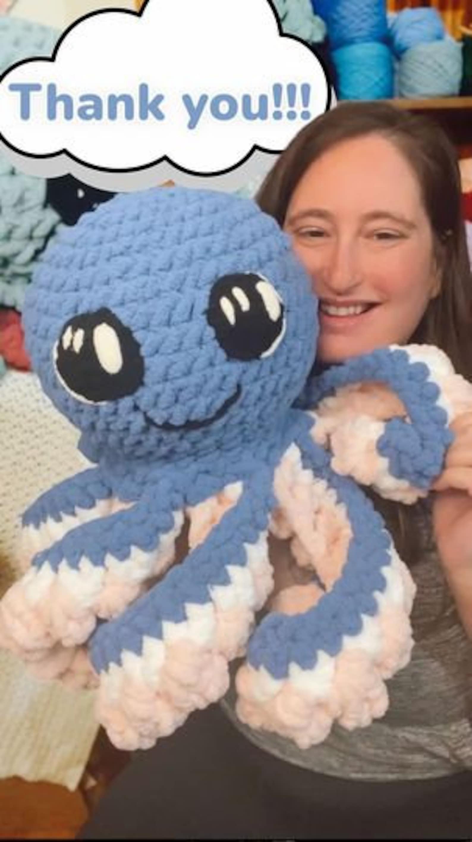 Giant Octopus Crochet Pattern digital Pattern - Etsy