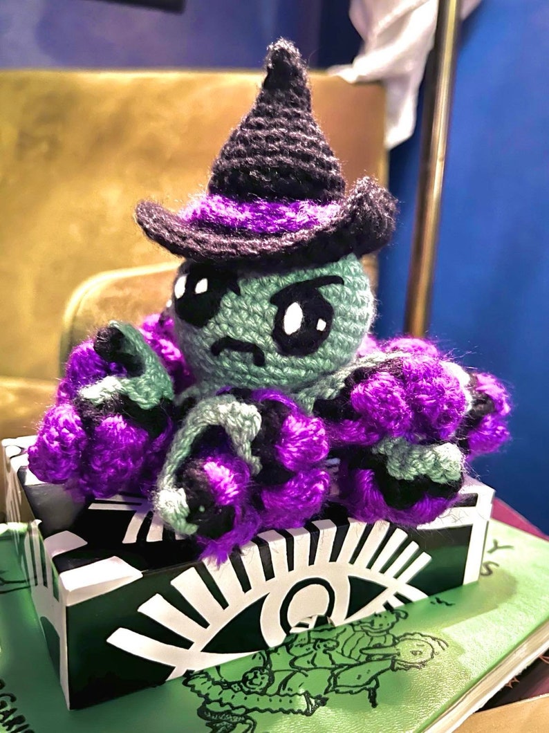 Angry Octo-witch Crochet *pattern* - Etsy