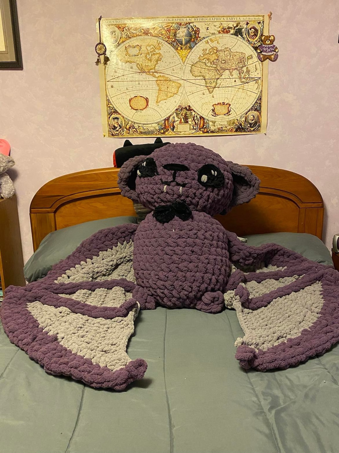 Giant Bat Crochet *pattern* - Etsy Australia