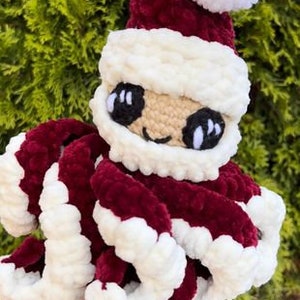 2 for 1 *patterns* Santa and Green Gnome Octopus!! - Etsy