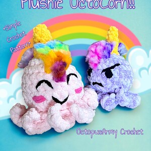 No-sew Octocorn **crochet Pattern** - Etsy
