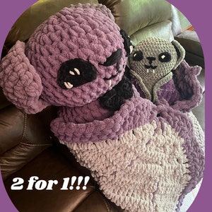 Giant and Baby Bat *pattern* 2 for 1!!! - Etsy