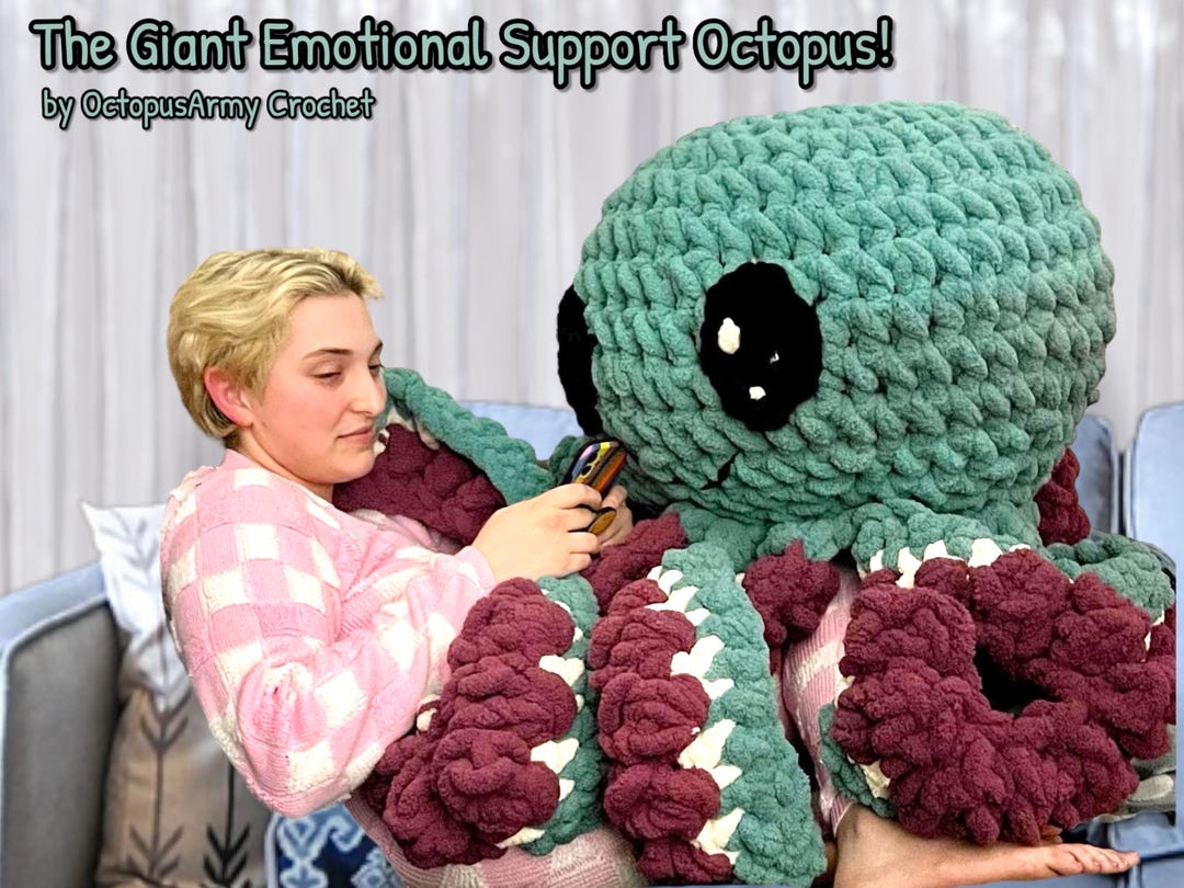 Giant Octopus Crochet Pattern *digital Pattern* - Etsy